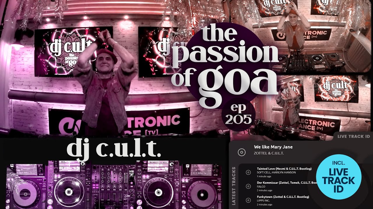 DJ C.U.L.T. – The Passion Of Goa, ep. 205 | Progressive Trance Edition ...